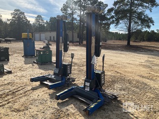 2009 Maha MCL EXB-LF-4 B Mobile Column Lift Set in Fayetteville, North ...