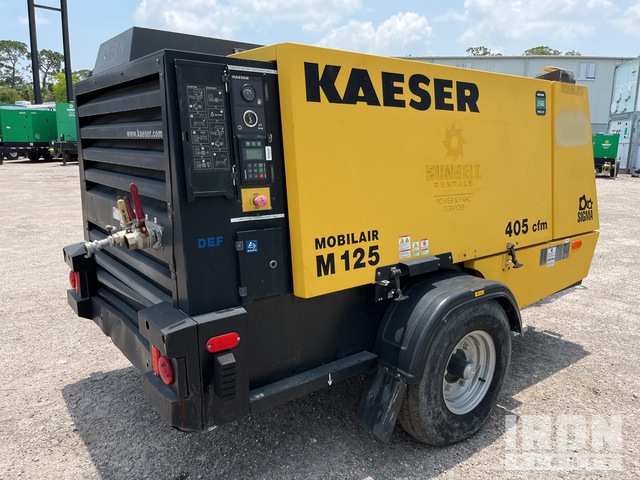 2020 Kaeser M125 405 cfm Mobile Air Compressor in Fort Myers, Florida ...