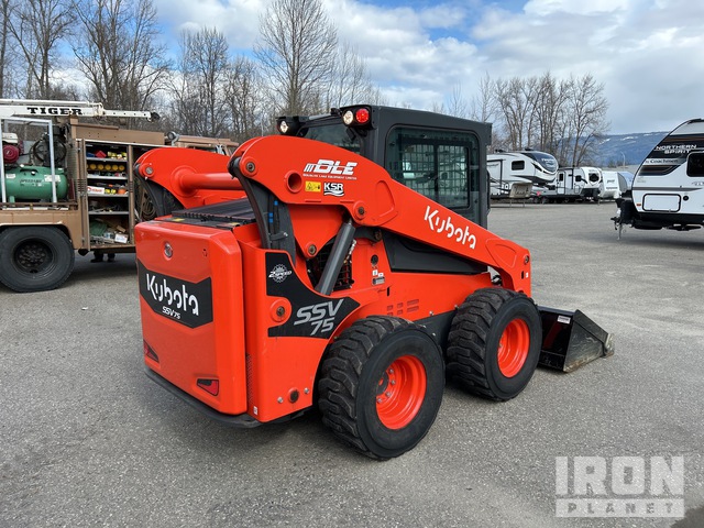 2021 Kubota SSV75 Two-Speed Skid Steer Loader in Salmon ARM, British ...