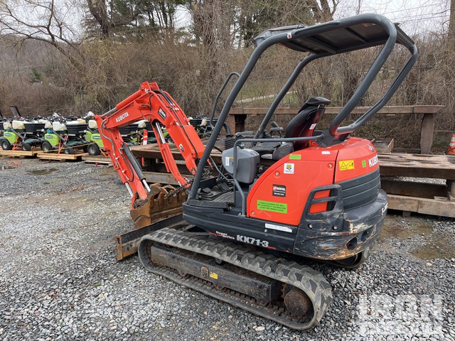 2020 Kubota KX71-3S Mini Excavator (Inoperable) in North Franklin ...