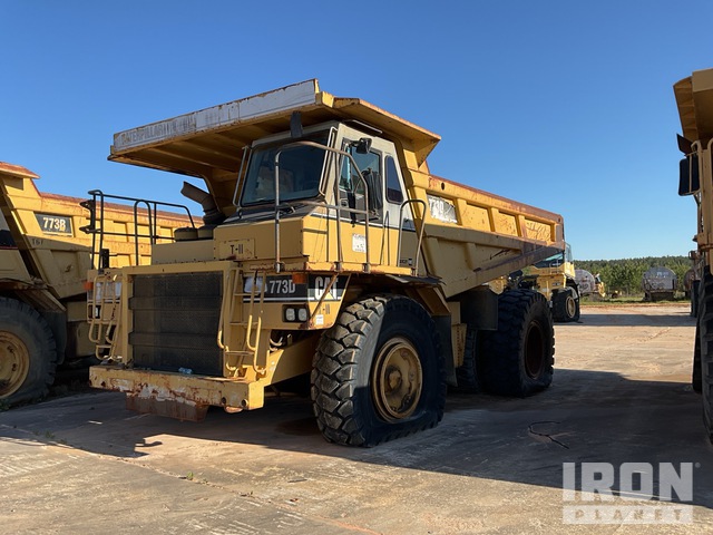 1997 Cat 773D Haul Truck in Sandersville, Georgia, United States ...