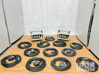 Quantity of (2) LEX 5KW-I 30 Amp Power Distribution Spider Box w ...