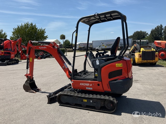 2021 Kubota KX018-4R1 Mini Excavator in Fort Pierce, Florida, United ...