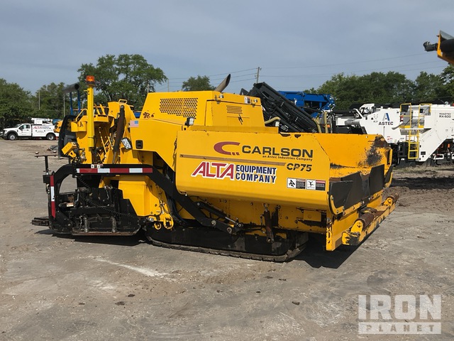 2017 Carlson CP75II Track Asphalt Paver in Orlando, Florida, United ...
