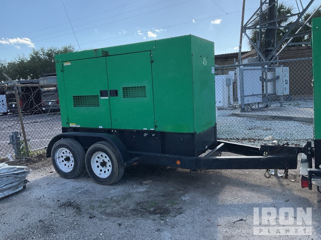 2014 Multiquip DCA-70SSJU 56 kW Mobile Generator Set in Oakland ...