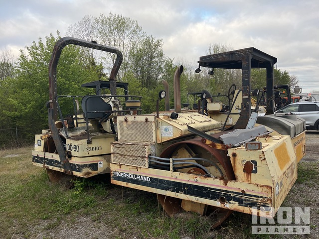 1996 Ingersoll-Rand DD90 Double Drum Roller (Inoperable) in Tullahoma ...