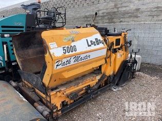 2012 LeeBoy Path Master 5000 Track Asphalt Paver in Clearfield, Utah ...