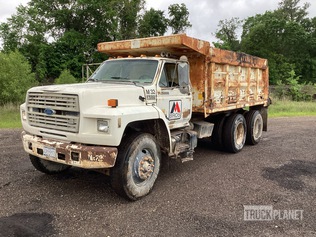 1990 Ford FT900 6x4 T/A Dump Truck in Lufkin, Texas, United States ...