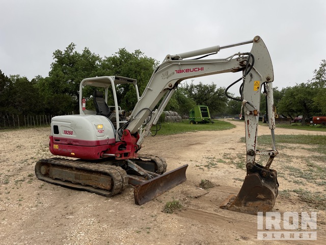 2015 Takeuchi TB260 Mini Excavator in Jarrell, Texas, United States ...