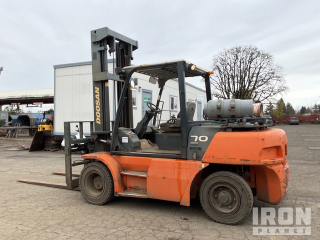 2008 Doosan G70S-5 12450 lb Pneumatic Tire Forklift in Tualatin, Oregon ...