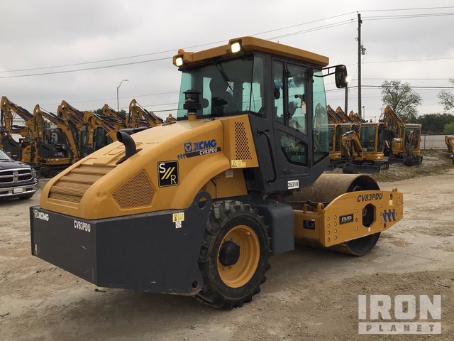 2020 XCMG CV83PDU Smooth Drum Compactor in Houston, Texas, United ...