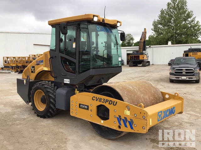 2020 XCMG CV83PDU Smooth Drum Compactor in Houston, Texas, United ...