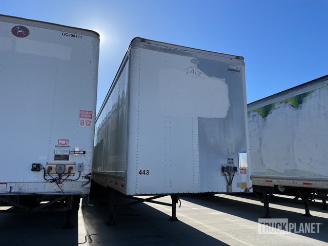 1998 Utility VS2DC 48 ft x 102 in T/A Van Trailer in San Bernardino ...