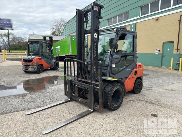 2017 Toyota 8FDU32 6020 lb Pneumatic Tire Forklift in Indianapolis ...