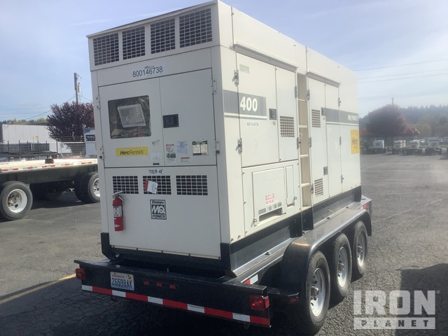2016 Multiquip DCA-400 400 kVA Mobile Generator Set in Auburn ...