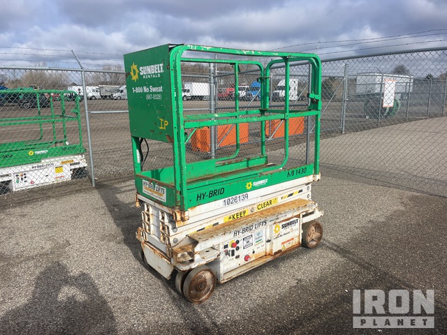 2017 Hybrid HB-1430 Electric Scissor Lift in Medford, Minnesota, United ...