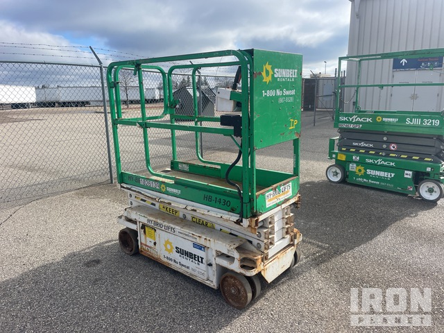2017 Hybrid HB-1430 Electric Scissor Lift in Medford, Minnesota, United ...