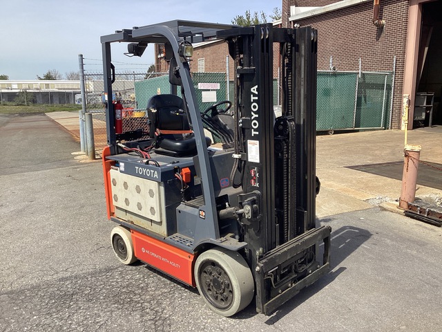 2019 Toyota 8FBCHU25 Electric Forklift in Bethlehem, Pennsylvania ...