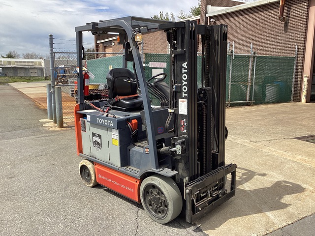 2019 Toyota 8FBCHU25 Electric Forklift in Bethlehem, Pennsylvania ...