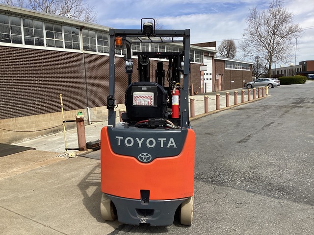 2019 Toyota 8FBCHU25 Electric Forklift in Bethlehem, Pennsylvania ...