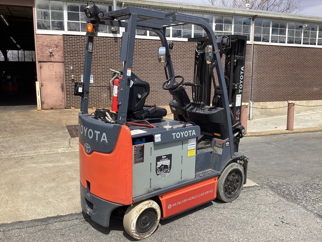 2019 Toyota 8FBCHU25 Electric Forklift in Bethlehem, Pennsylvania ...