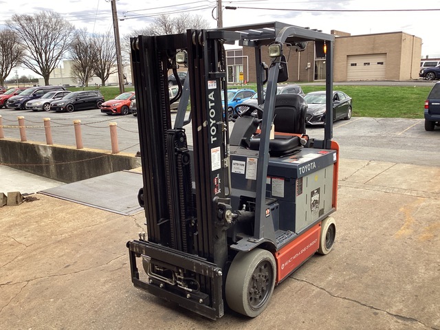2019 Toyota 8FBCHU25 Electric Forklift in Bethlehem, Pennsylvania ...