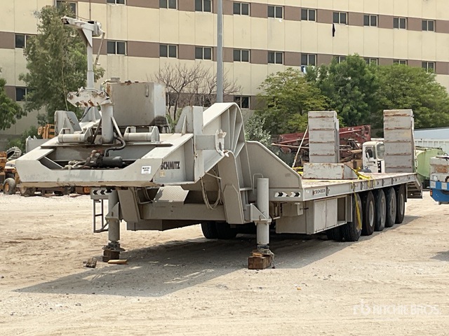 2012 Schmitz Anhanger 120 ton 14.5 m 5/Axels Step Deck Trailer ...