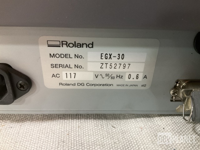 Surplus Roland EGX-30 Desktop Rotary Engraver in Chambersburg ...
