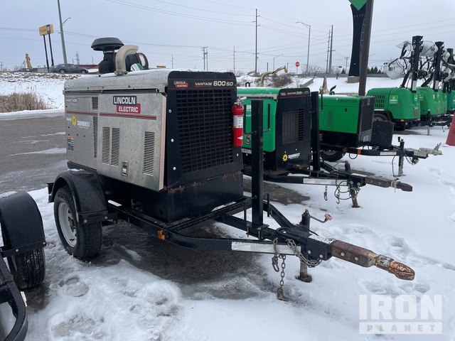 2016 Lincoln Vantage 600SD Mobile Multi-Process Engine Driven Welder in ...