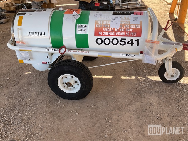 Surplus Cryogenic Energy TMU-70 Portable Liquid Oxygen Tank in Yermo ...