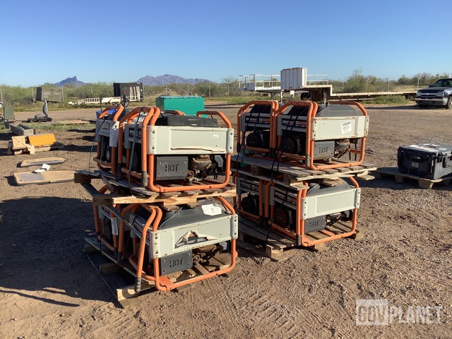 Surplus (8) Generac XG8000E Portable Generators in Red Rock, Arizona ...