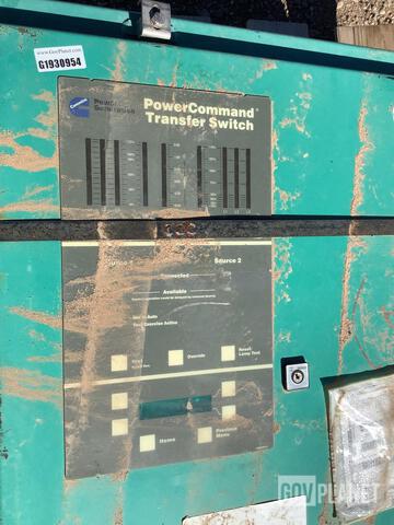 Surplus Cummins PowerCommand Transfer Switch in Red Rock, Arizona ...