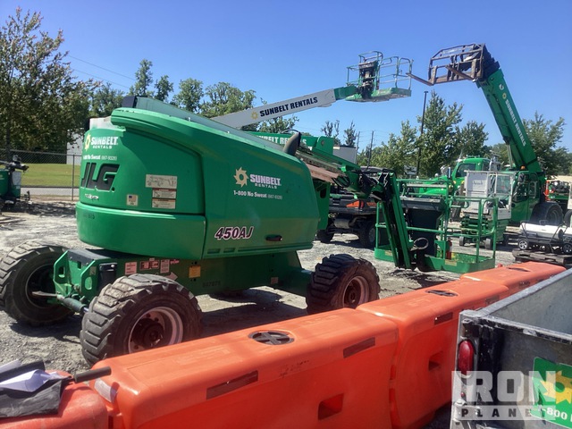 2016 JLG 450AJ 4WD Diesel Articulating Boom Lift in Garden City ...