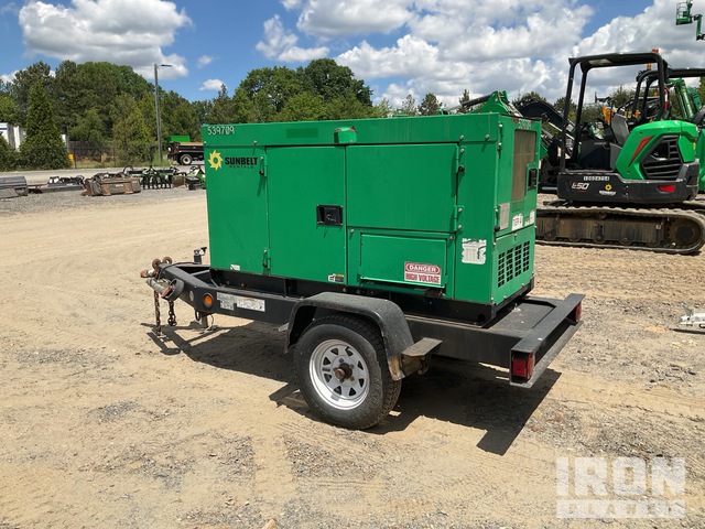2013 Multiquip DCA-25SSIU3 25 kVA Mobile Generator Set in Fort Mill ...