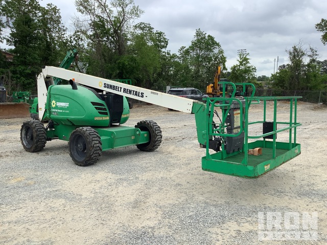 2014 JLG 600A 4WD Diesel Articulating Boom Lift in Flowood, Mississippi ...