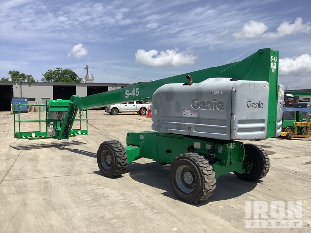 2016 Genie S45 4WD Diesel Telescopic Boom Lift in Plano, Texas, United ...