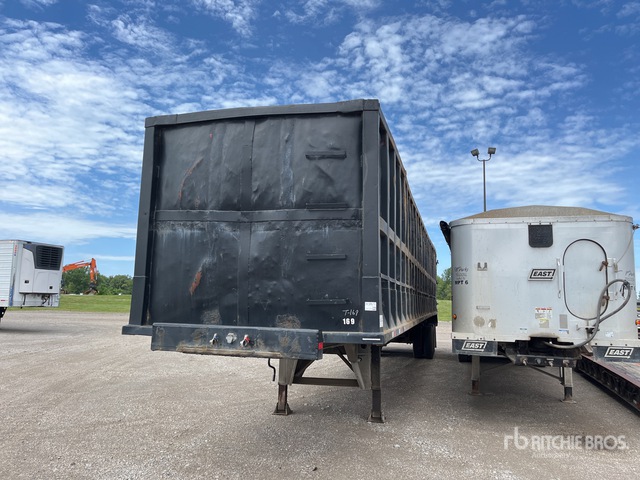 1996 Monn T/A 48 ft Open Top Gondola Scrap Trailer | Ritchie Bros. Auctioneers