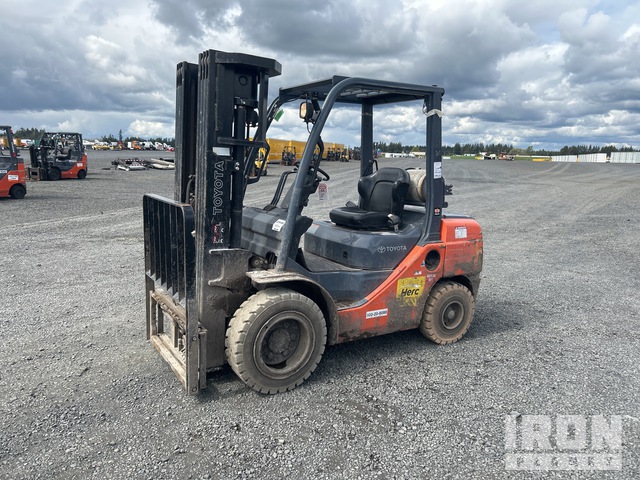 2018 Toyota 8FGU30 4900 lb Pneumatic Tire Forklift in Chehalis ...
