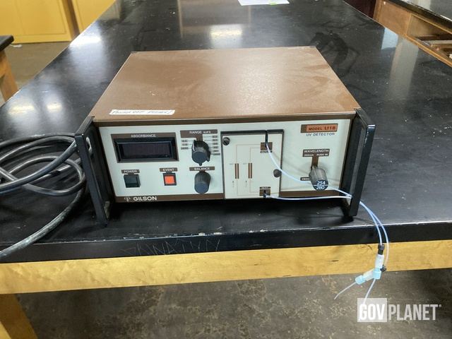 GILSON Model 111B UV Detector School University Science Lab Equipment ...
