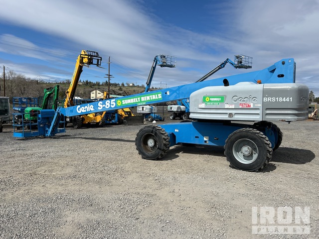 2009 Genie S-85 4WD Diesel Telescopic Boom Lift in MADRAS, Oregon ...