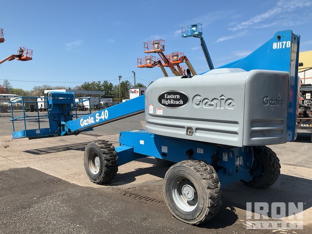 2007 Genie S-40 4WD Diesel Telescopic Boom Lift in Horsham ...