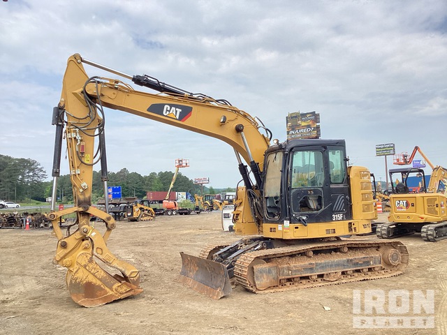 2018 Cat 315F Tracked Excavator in Calhoun, Georgia, United States ...
