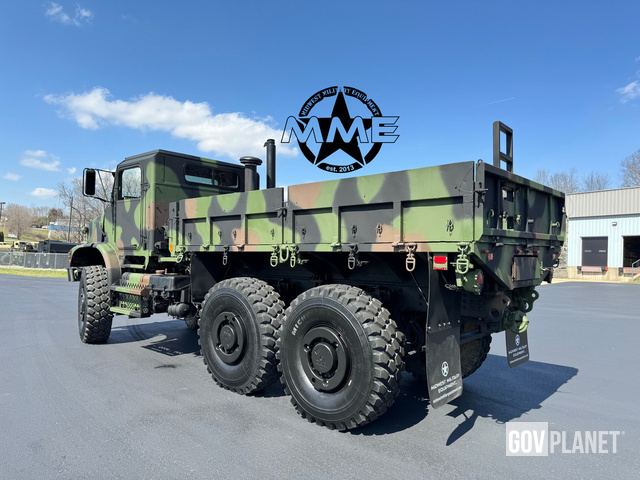 2002 Oshkosh MK23A1 MTVR 7 Ton 6x6 Cargo Truck With Air Conditioning in ...