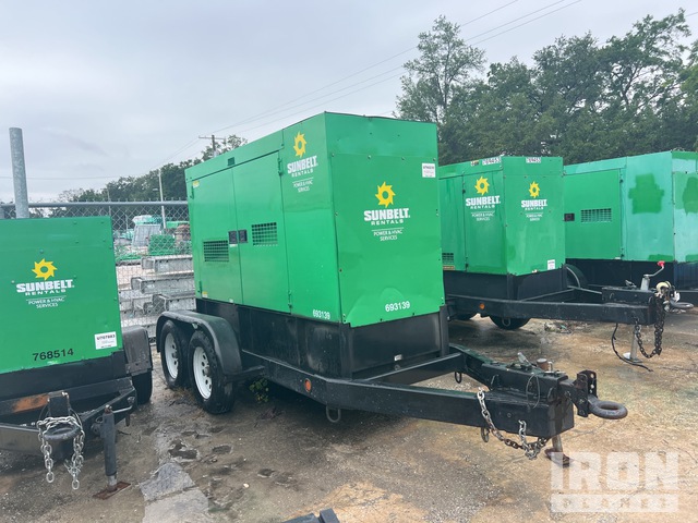 2014 Multiquip DCA-70SSJU4I 56 kW Mobile Generator Set in Tampa ...