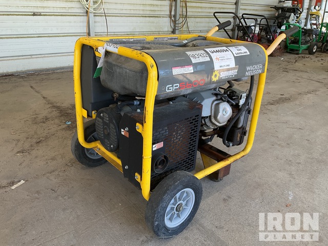2017 Wacker Neuson GP5600A Portable Generator Set in Myrtle Beach ...