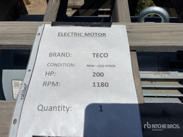Teco Westinghouse Max-E1 Electric Motor | Ritchie Bros. Auctioneers