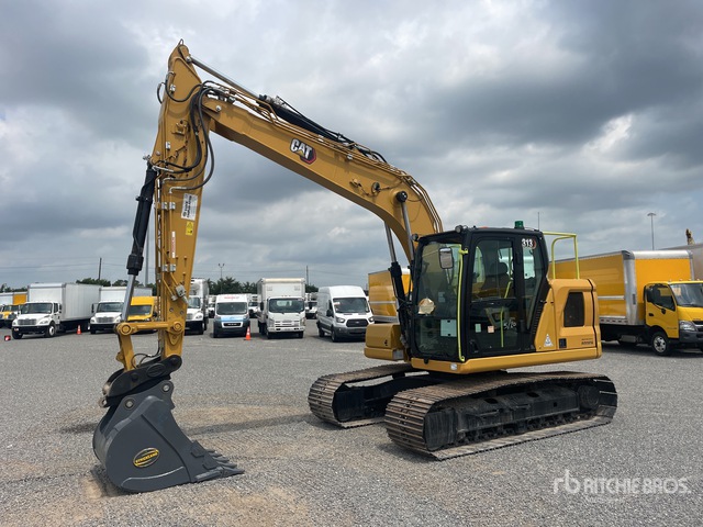 2021 Cat 313 Tracked Excavator | Ritchie Bros. Auctioneers