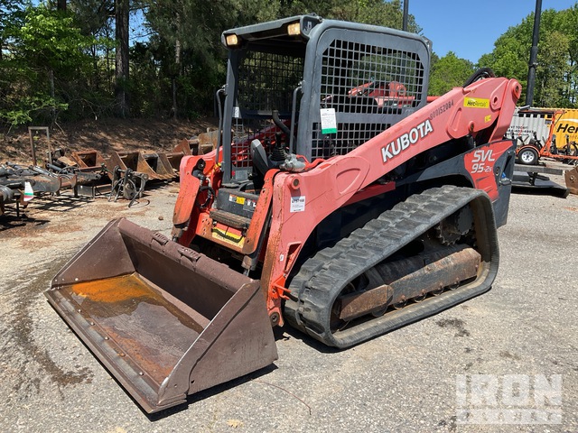 2017 Kubota SVL95-2S Two-Speed High Flow Compact Track Loader in ...