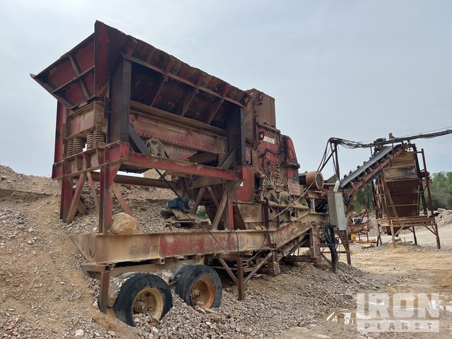 Pioneer 3850 Skid Mounted Impact Crusher Plant in Eminence, Missouri ...