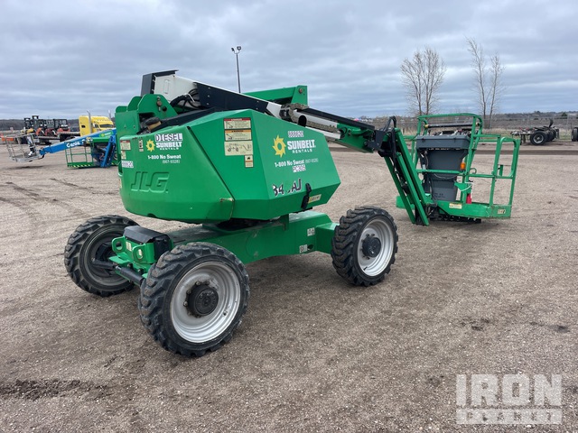 2016 JLG 340AJ 4WD Diesel Articulating Boom Lift in Medford, Minnesota ...
